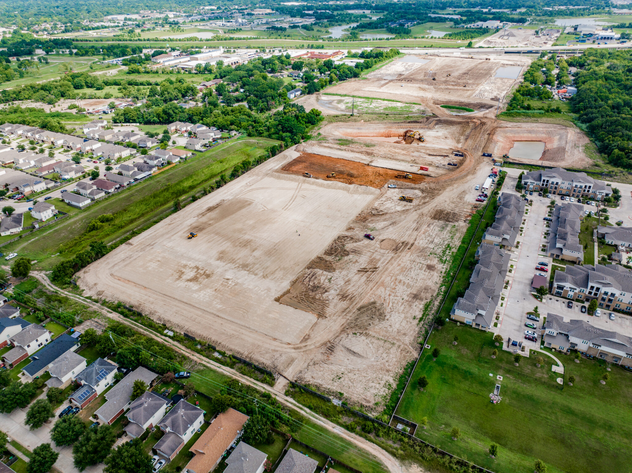 Post Oak Logistics Park is Making Progress - Rosenberger Construction